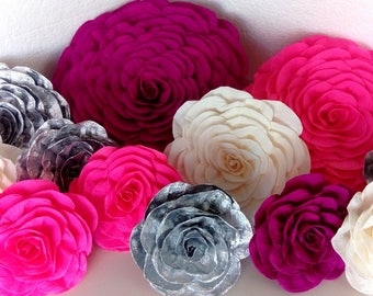 Large paper flowers | Etsy