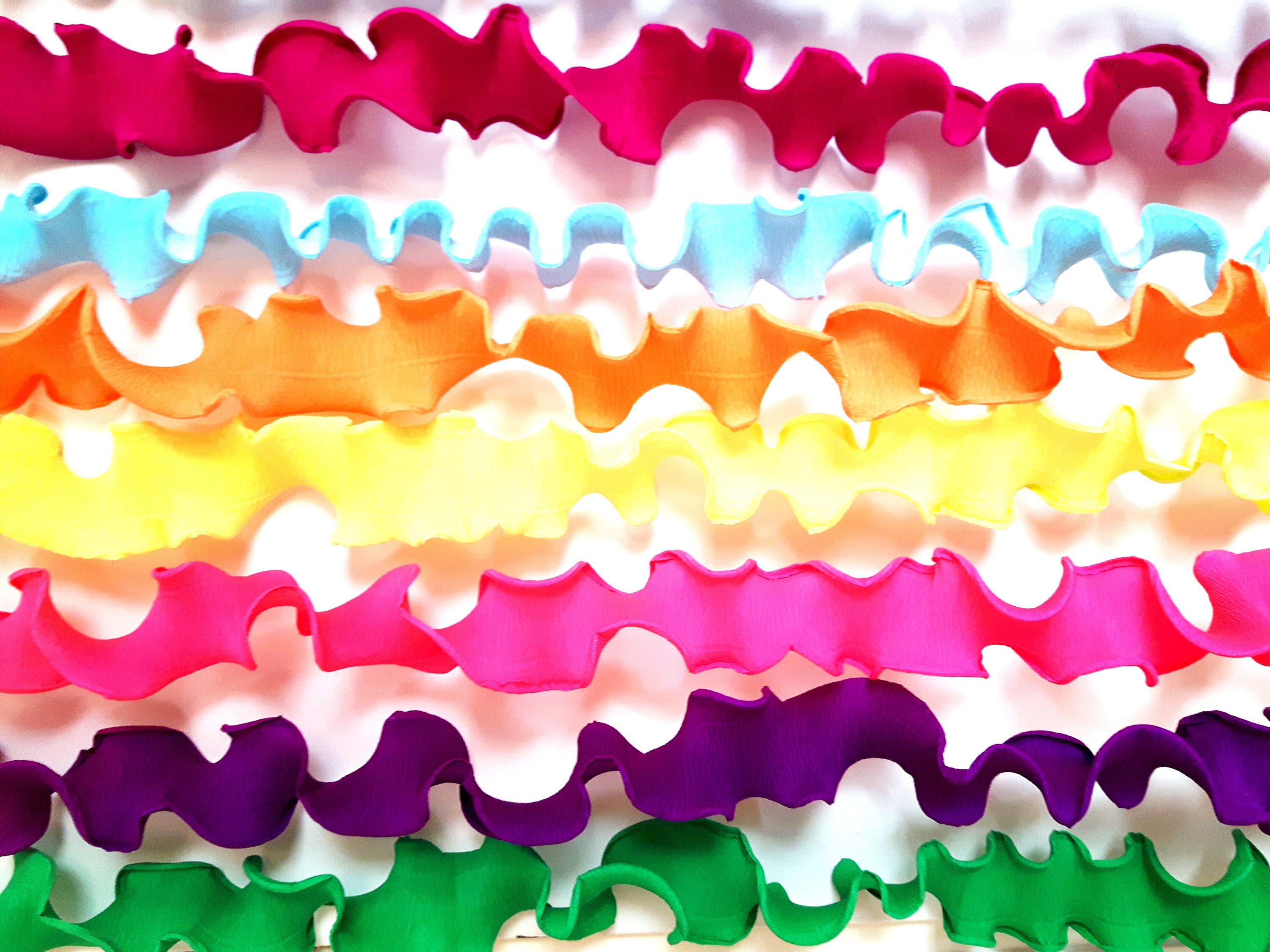 Mexican Fiesta Streamers Backdrop Rainbow Wall Decor - Etsy