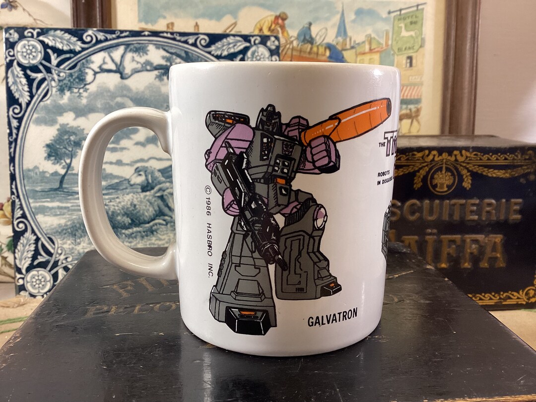 Vintage Kiln Craft Transformers Galvatron Mug, Ceramic 80s Hasbro ...