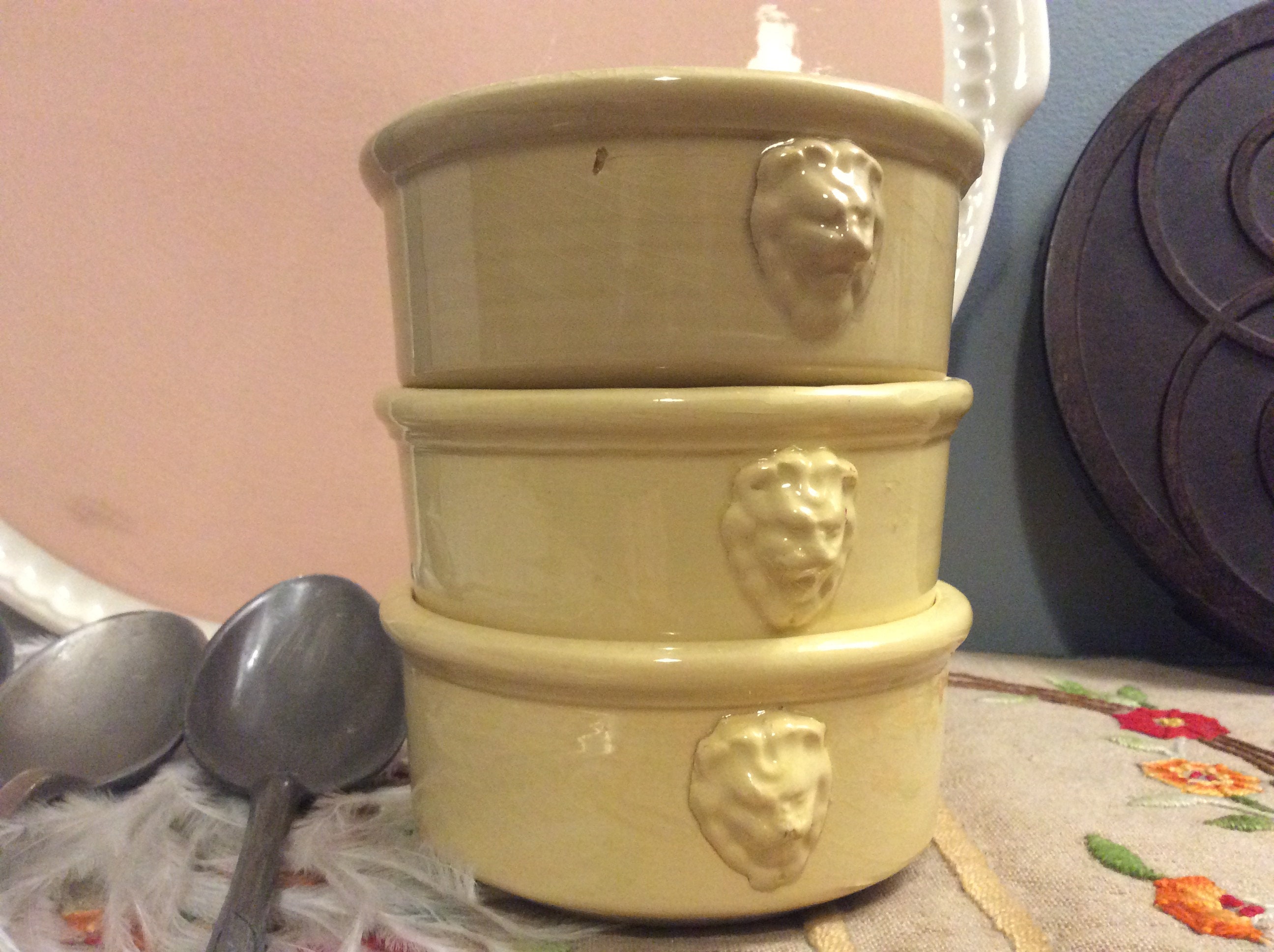 Dining & Serving Home & Living Small Ancient Pate Dish Small French ...