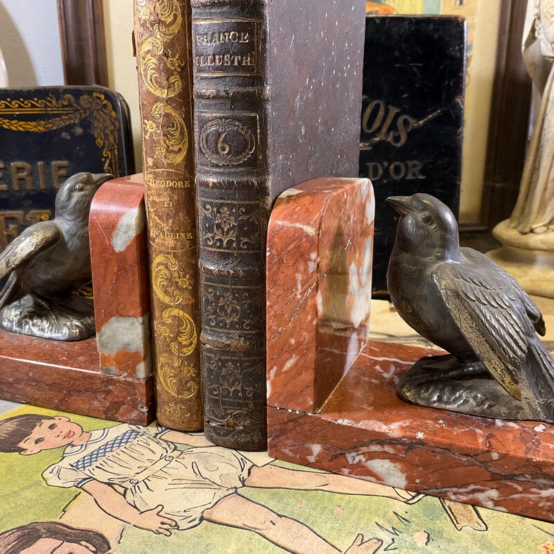 Marble Bookends - Etsy