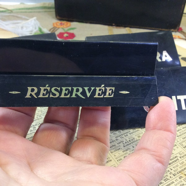 Plastic Table Sign - Etsy