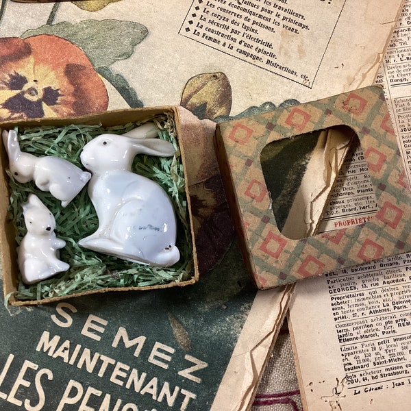 Rabbit Figurines - Etsy
