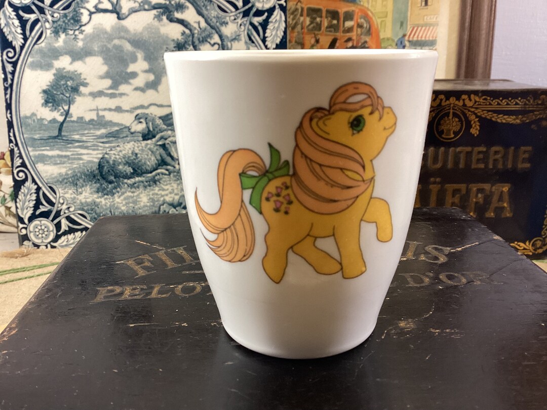 French Vintage Melamine My Little Pony Child Tumbler. MLP - Etsy