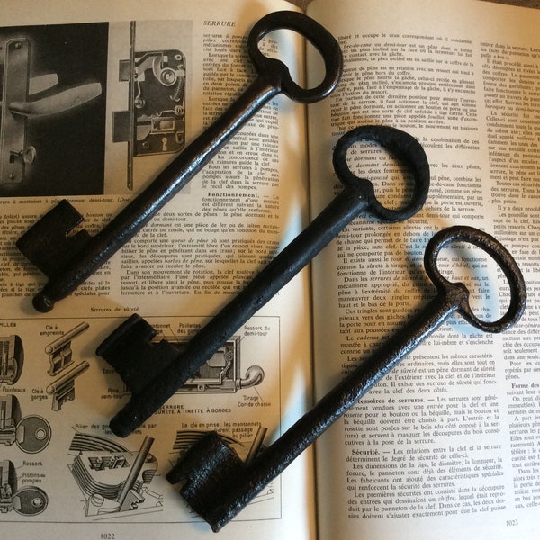 Old French Keys - Etsy