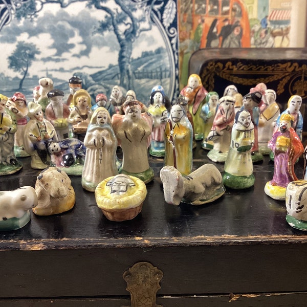 Ceramic Nativity Set - Etsy