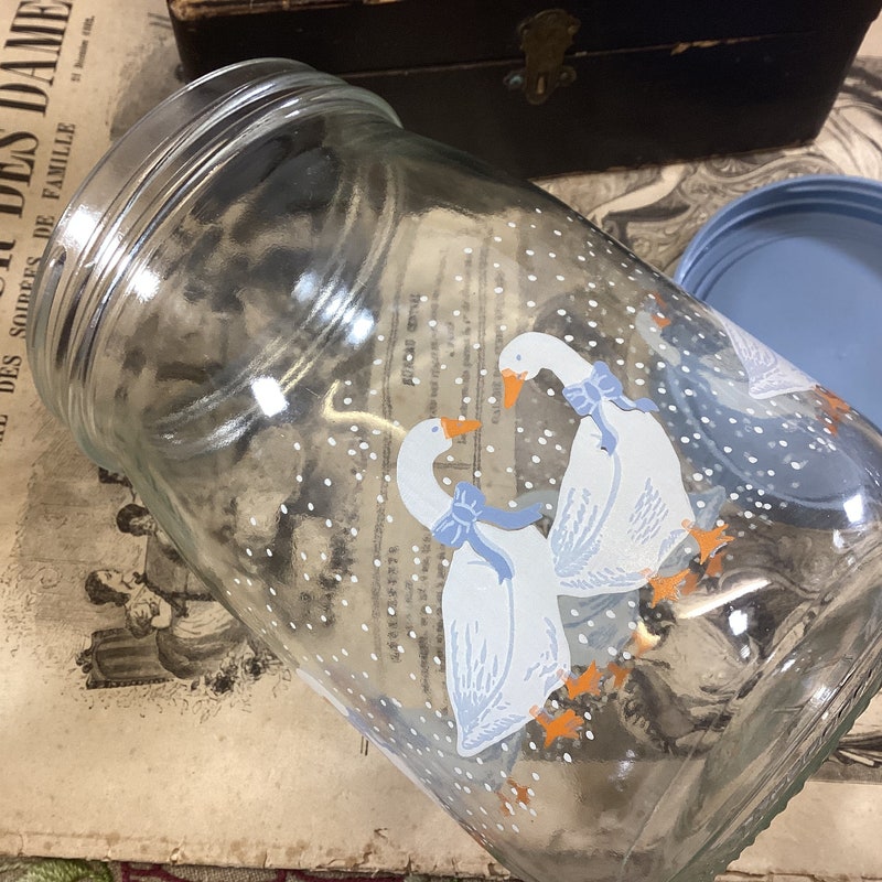 Goose Cookie Jar - Etsy