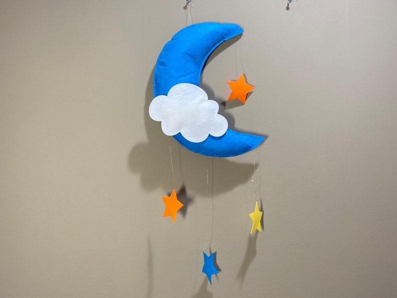 Moon Clouds Ceiling Hanging Decorations Moon Stars Ornaments - Etsy