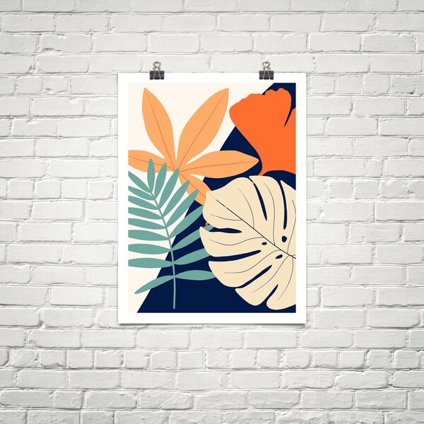 Colorful Map Poster. Map of the World. Map Art. World Map Wall Art ...