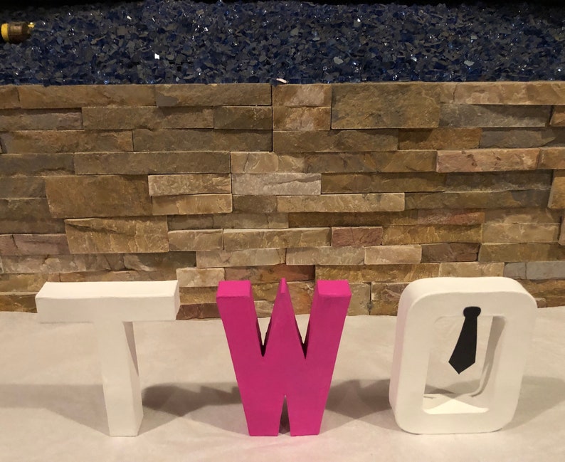 Mini Mache Letters - Baby Girl Party Decor - Etsy