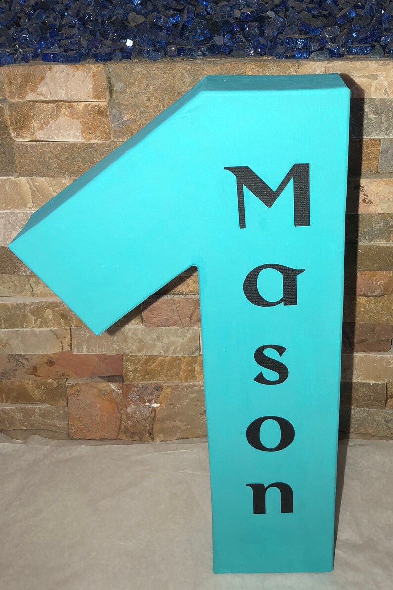 Customized Mache Number - Etsy