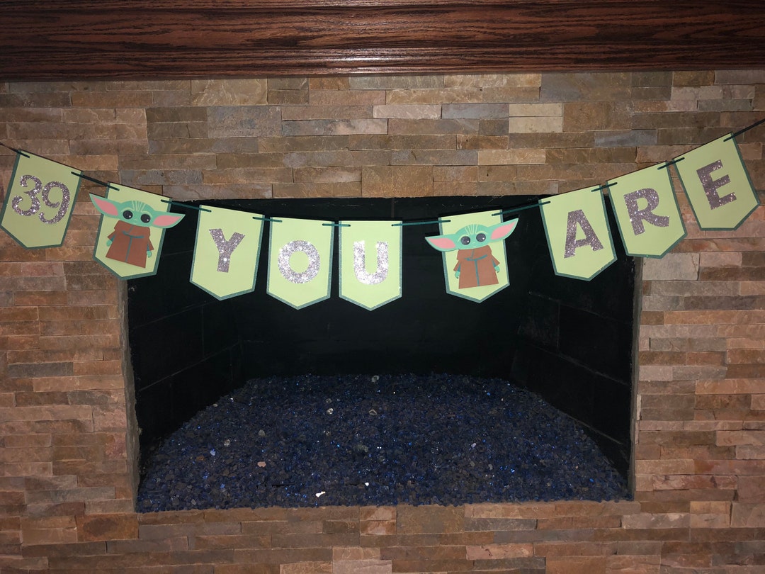 Customized Age Banner - Etsy