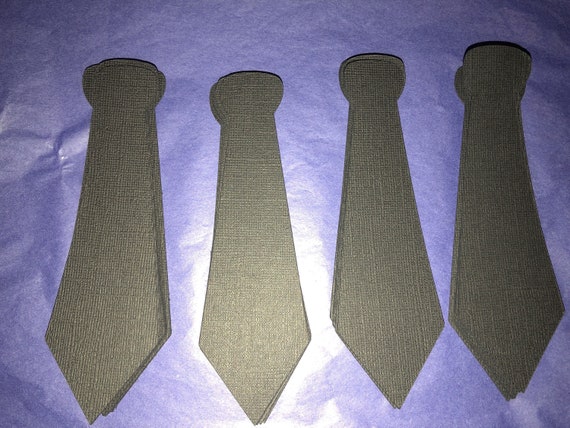 Medium Necktie Cutouts | Etsy