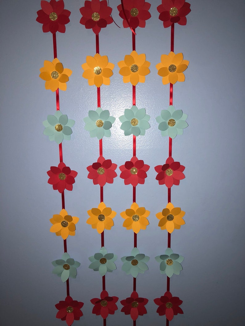 Flower Backdrop Garland/home - Etsy
