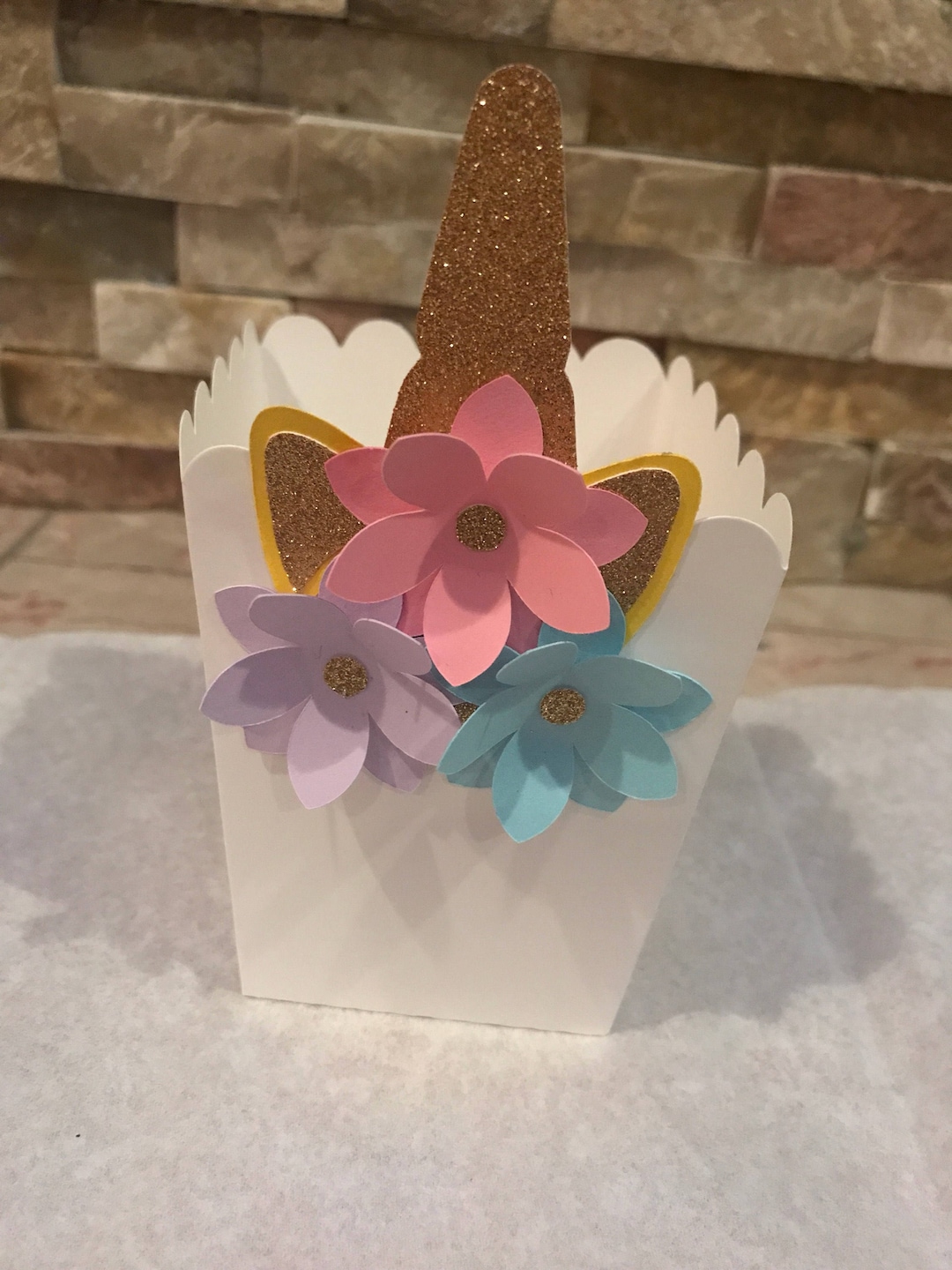 Unicorn Popcorn/candy - Small Box - Etsy