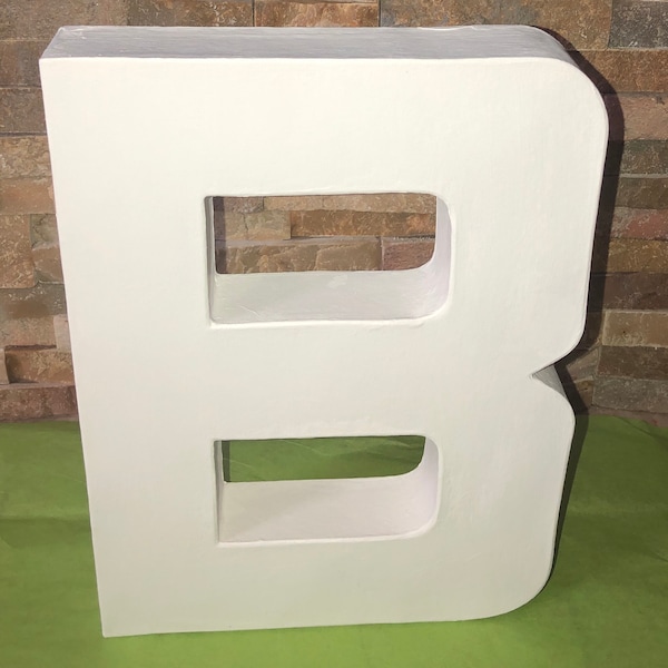 Paper Mache Letters - Etsy