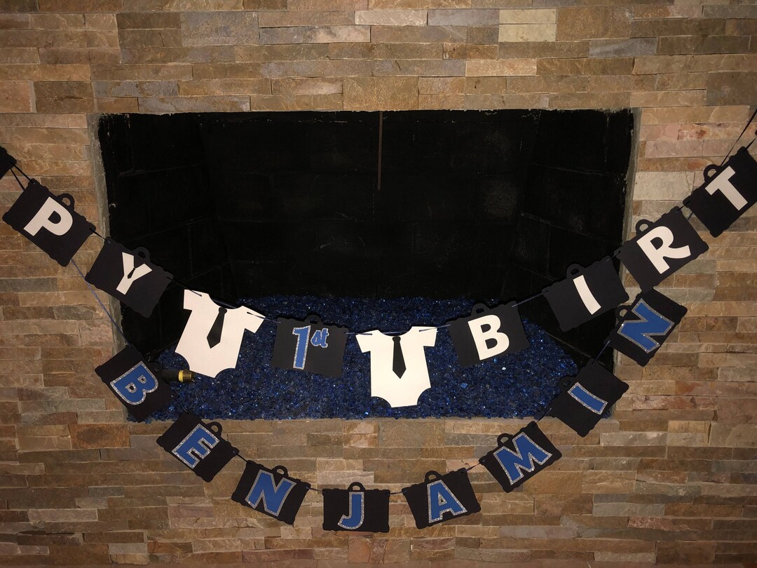 Customized Baby Birthday Banner - Etsy
