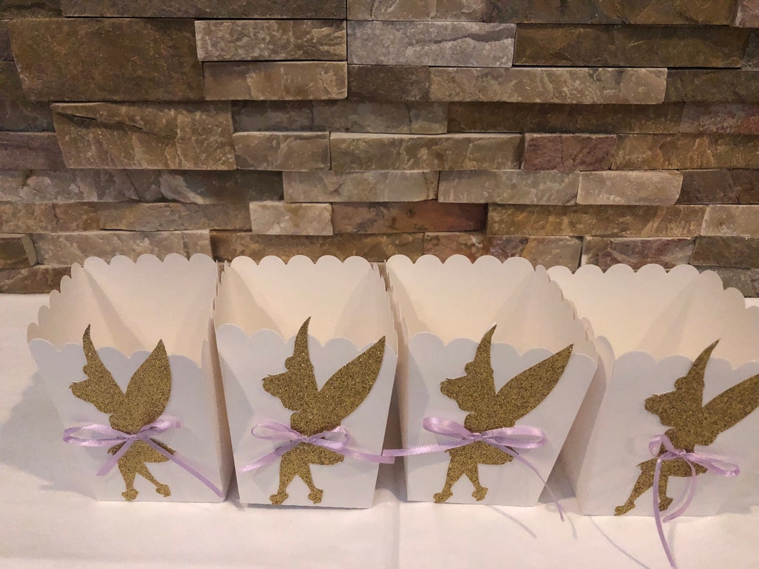 6 Small Popcorn Boxes - Fairies Theme Party/ Birthday/baby Shower - Etsy