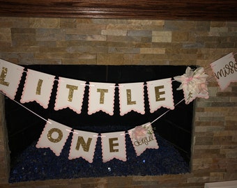 Little Miss Onederful Birthday Banner - Etsy