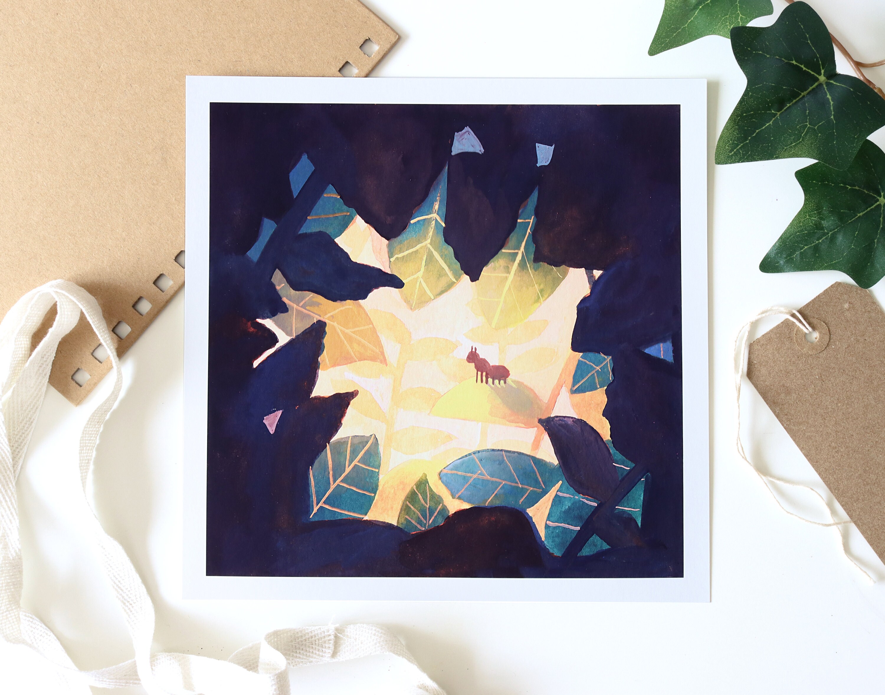 Tiny World Ant Illustration Art Print Bug Nature Themed Home - Etsy