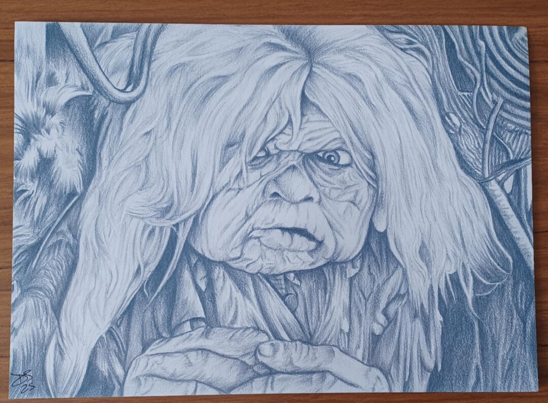 Trash Lady From Labyrinth. Limited Hand Signed and Numbered A3 Size (16 ...