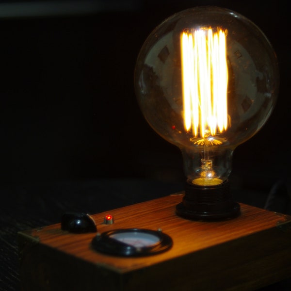 Edison Table Lamp - Etsy