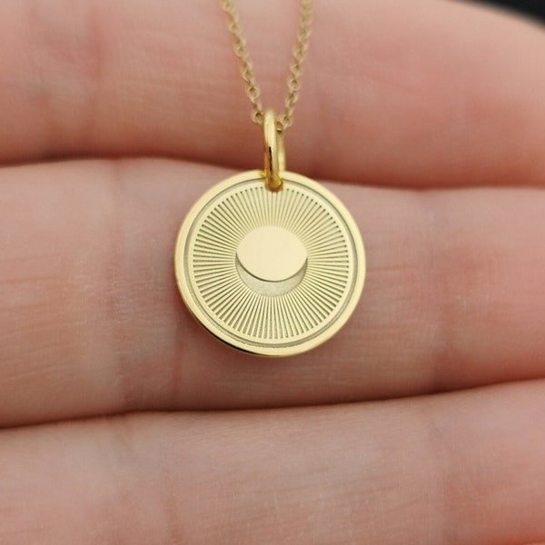 Eclipse Necklace - Etsy