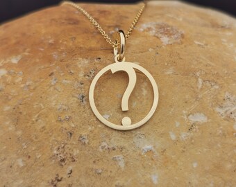 Question Mark Necklace | Etsy