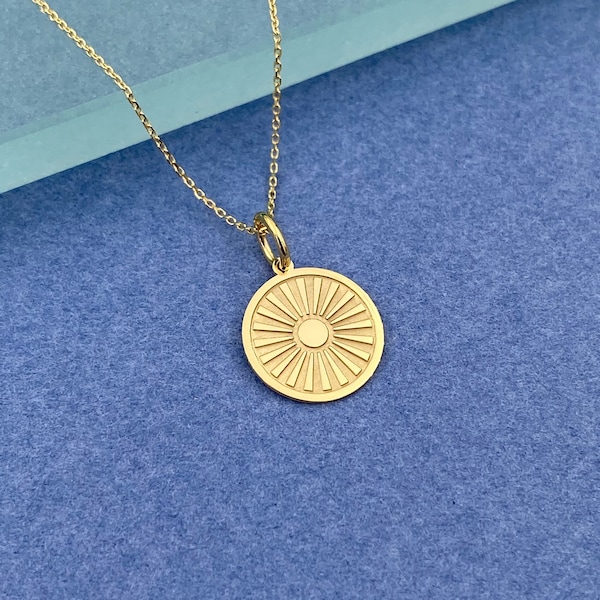 Sun Pendant - Etsy