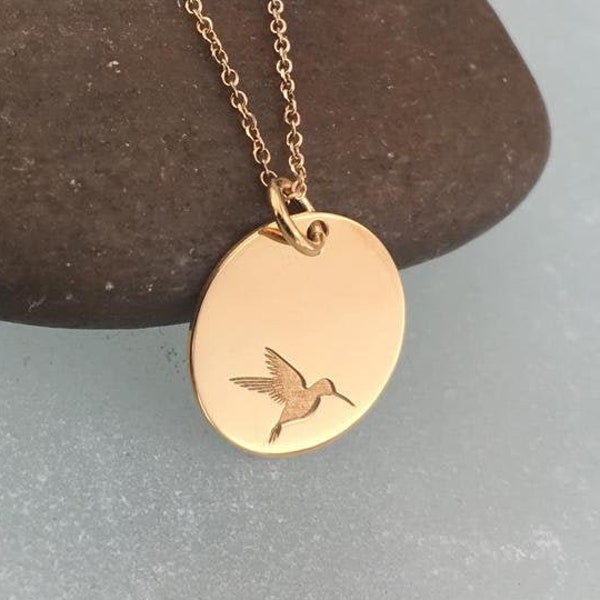 Hummingbird Necklace - Etsy