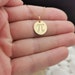 Dainty 14k Solid Gold Pi Necklace, Personalized Pi Symbol Necklace ...