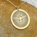 Dainty 14k Solid Gold Holy Spirit Necklace, Personalized Holy Spirit ...