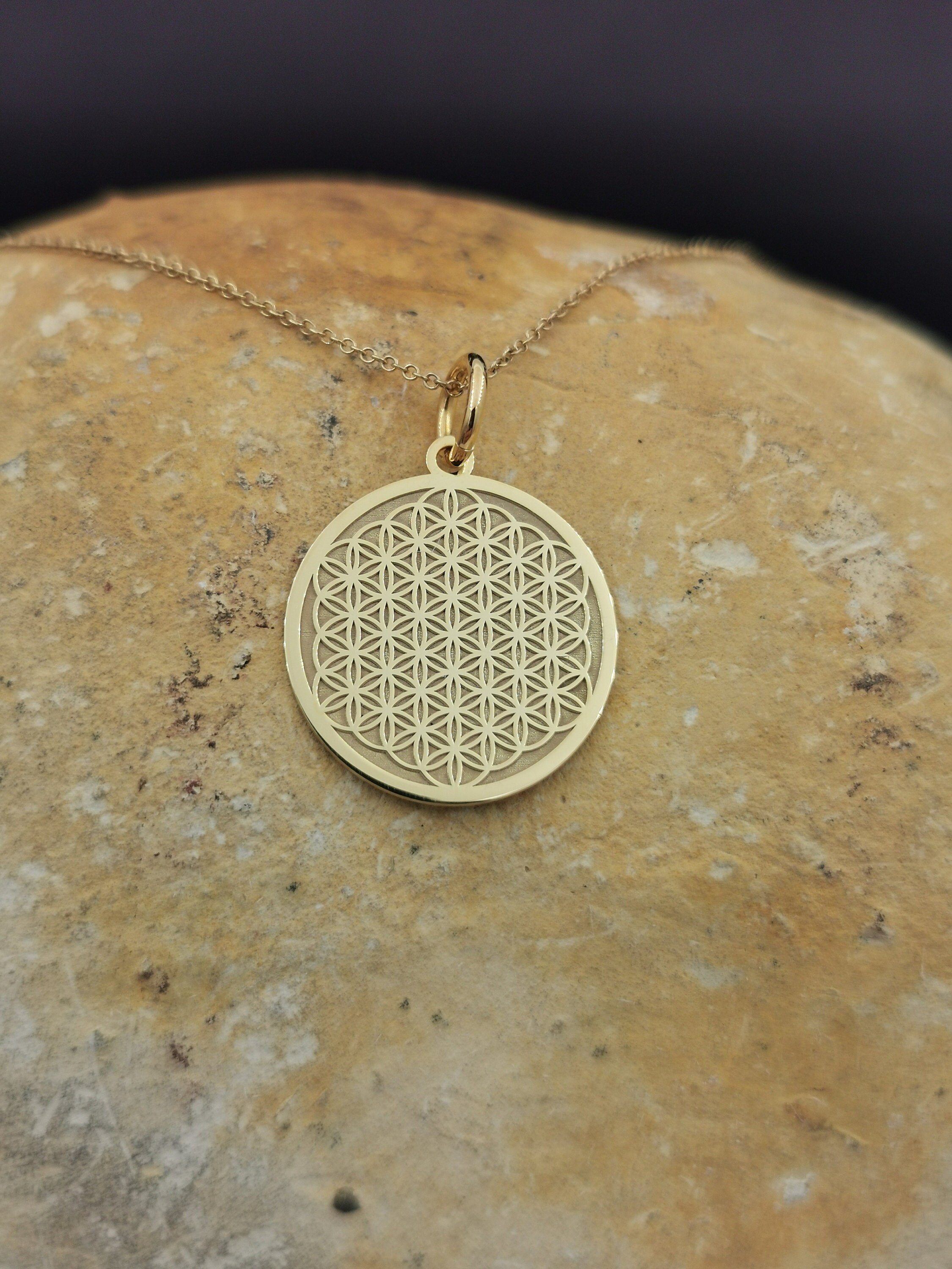 Flower Symbol Of Life Pendant