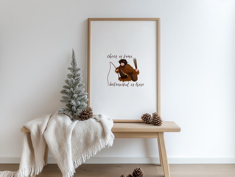 The Office Dwight’s Christmas Belsnickel Wall Art | Printable 8x10 ...