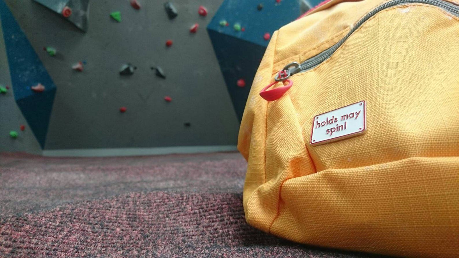 Holds May Spin: Climbing Pin Badge - Etsy UK