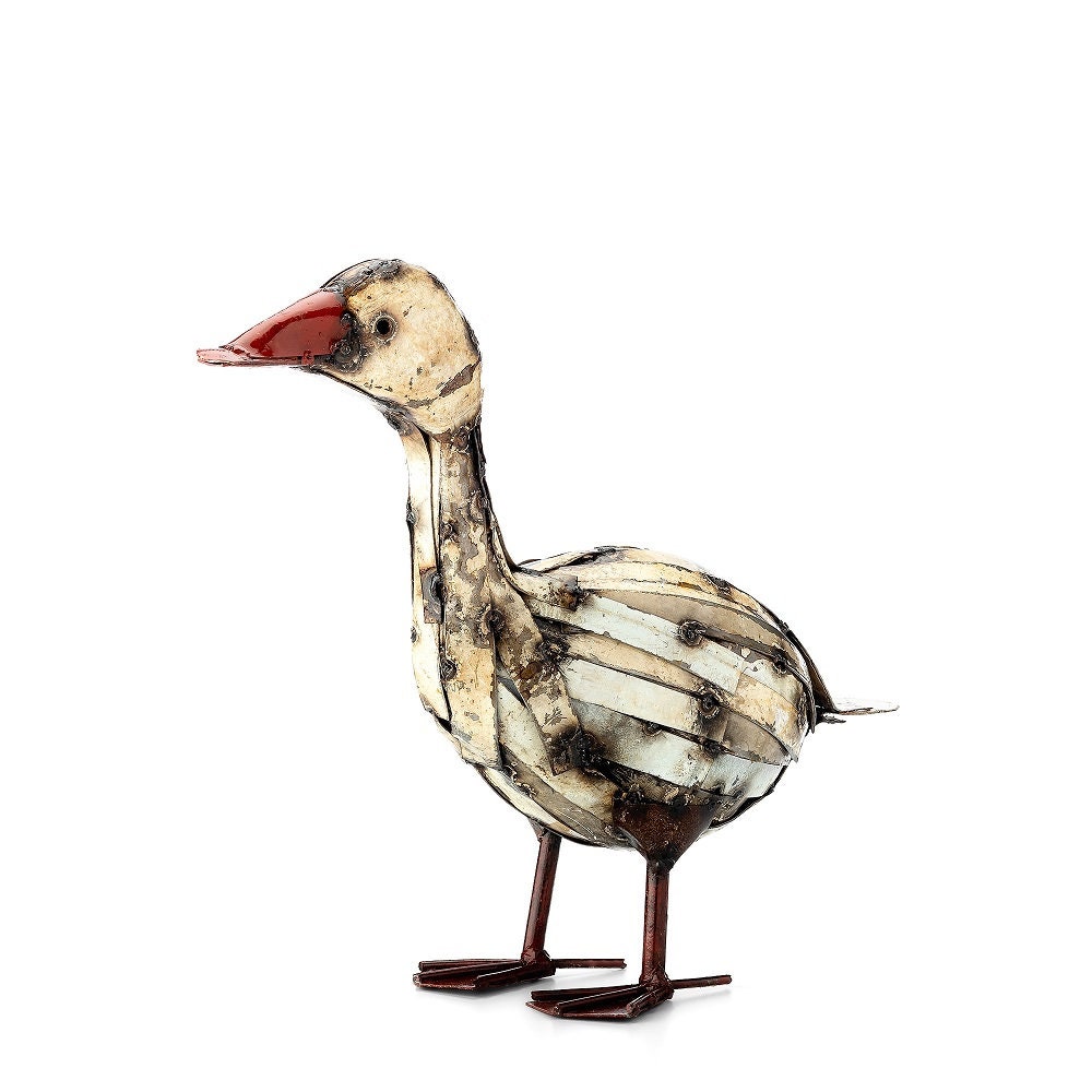 Metal Baby Goose Garden Ornament Sculpture Art Handmade - Etsy.de