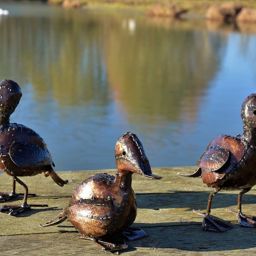 Metal Pheasant Garden Ornament Sculpture Art Handmade - Etsy