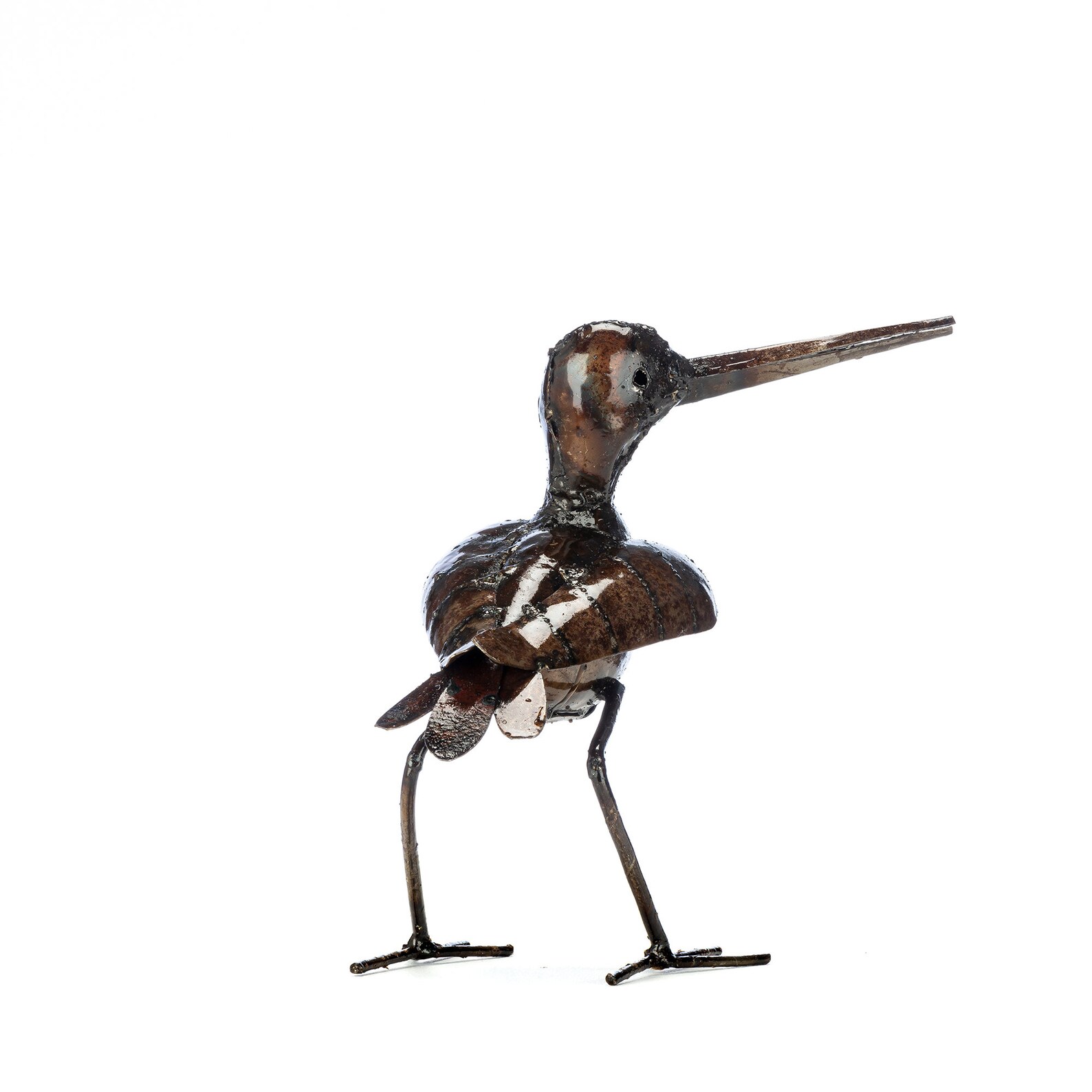 Metal Sandpiper Garden Ornament Sculpture Art Handmade | Etsy