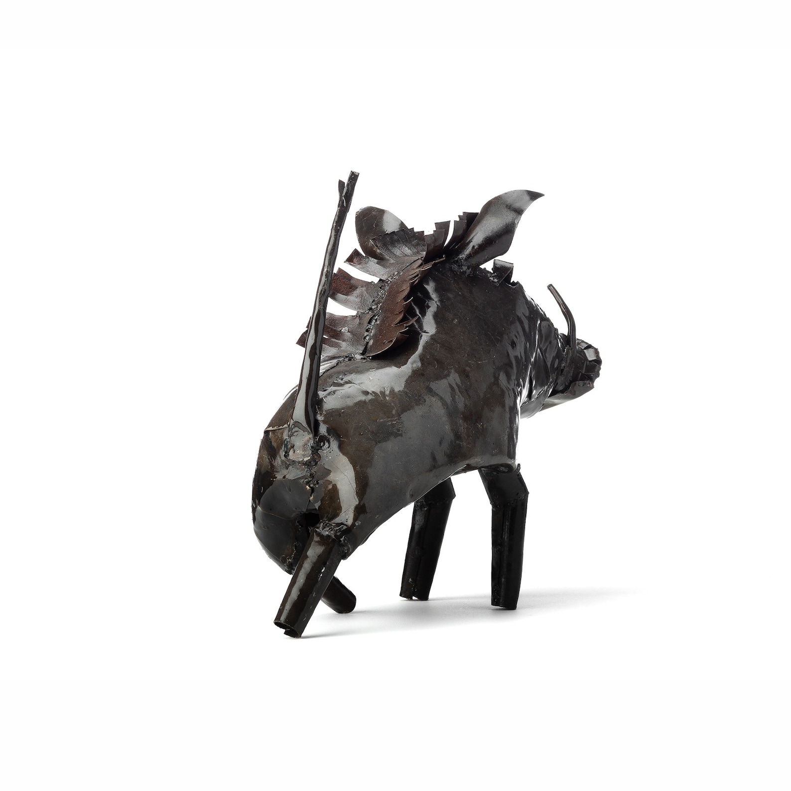 Handcrafted Recycled Metal Warthog Garden Sculpture - Etsy UK