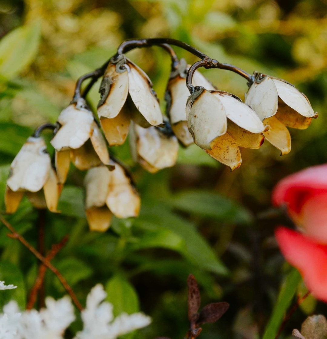Metal Lily of the Valley Garden Ornament Sculpture Art - Handmade ...