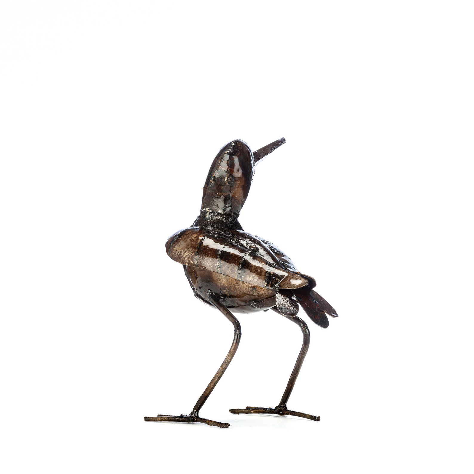 Metal Sandpiper Garden Ornament Sculpture Art Handmade - Etsy