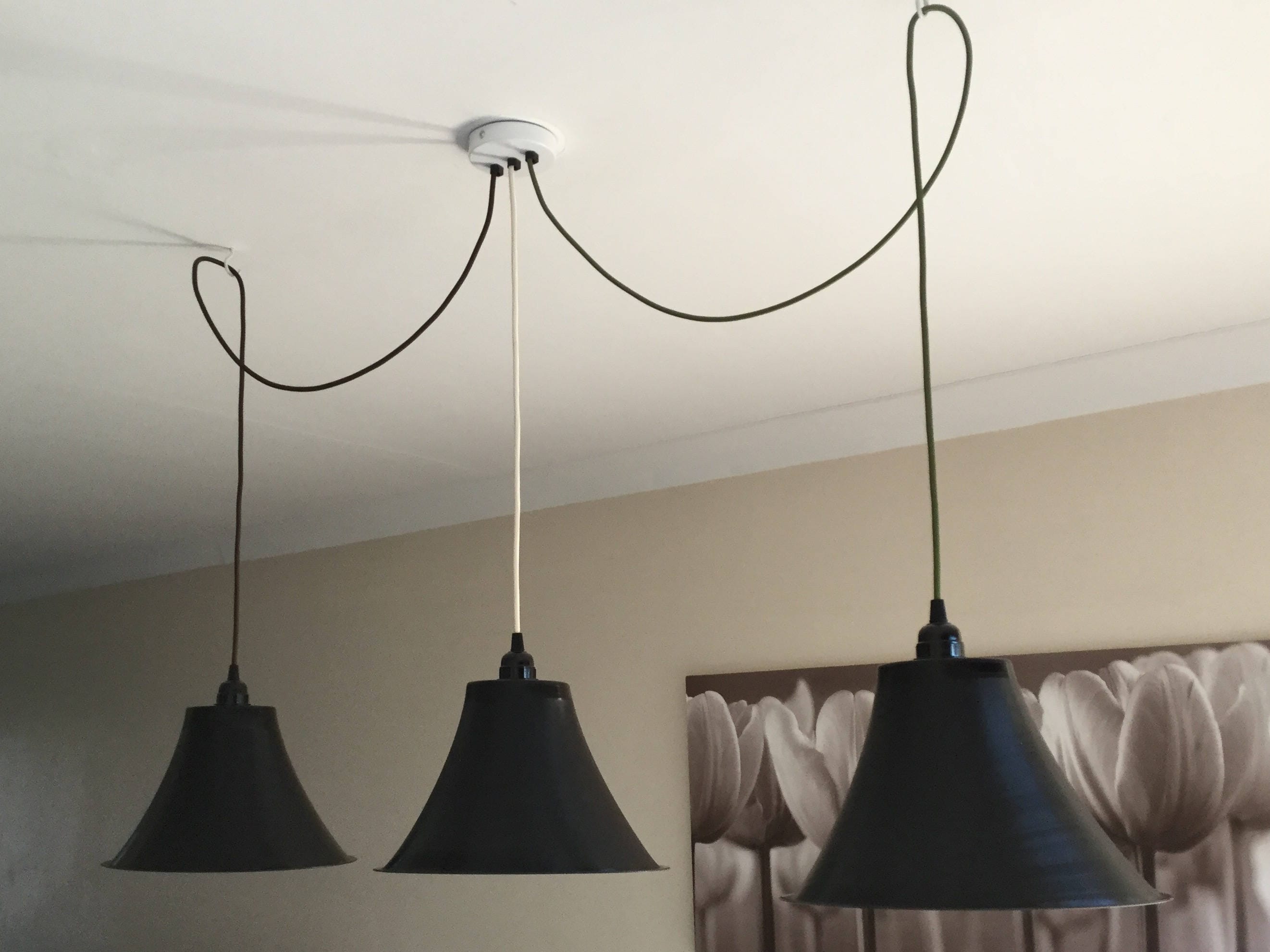 Retro Upcycled 12 Inch/lp Vinyl Record Conical Lampshade, Ideal for ...