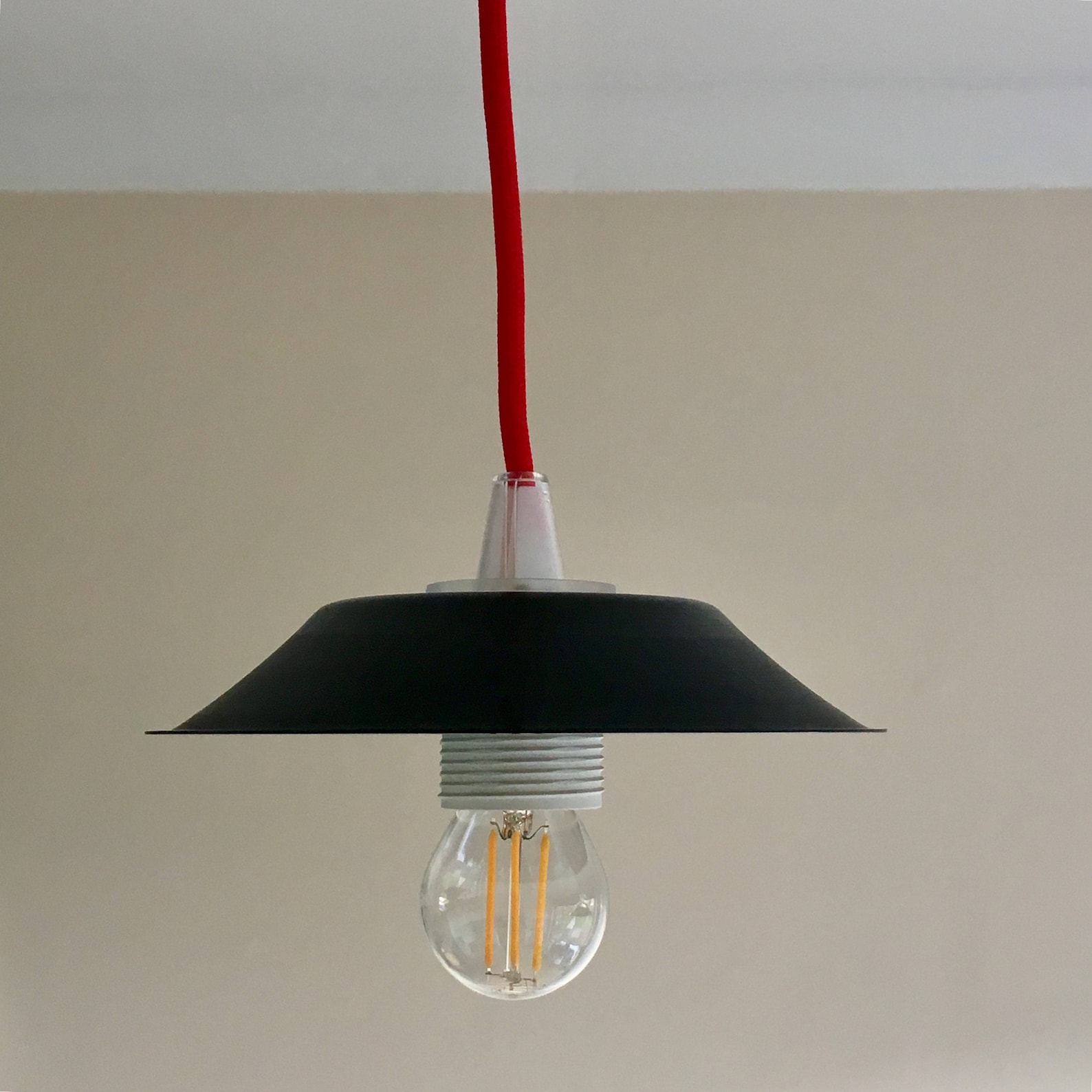 Retro Style Upcycled 7 Inch Single Vinyl Record Lamp in Shallow Depth ...