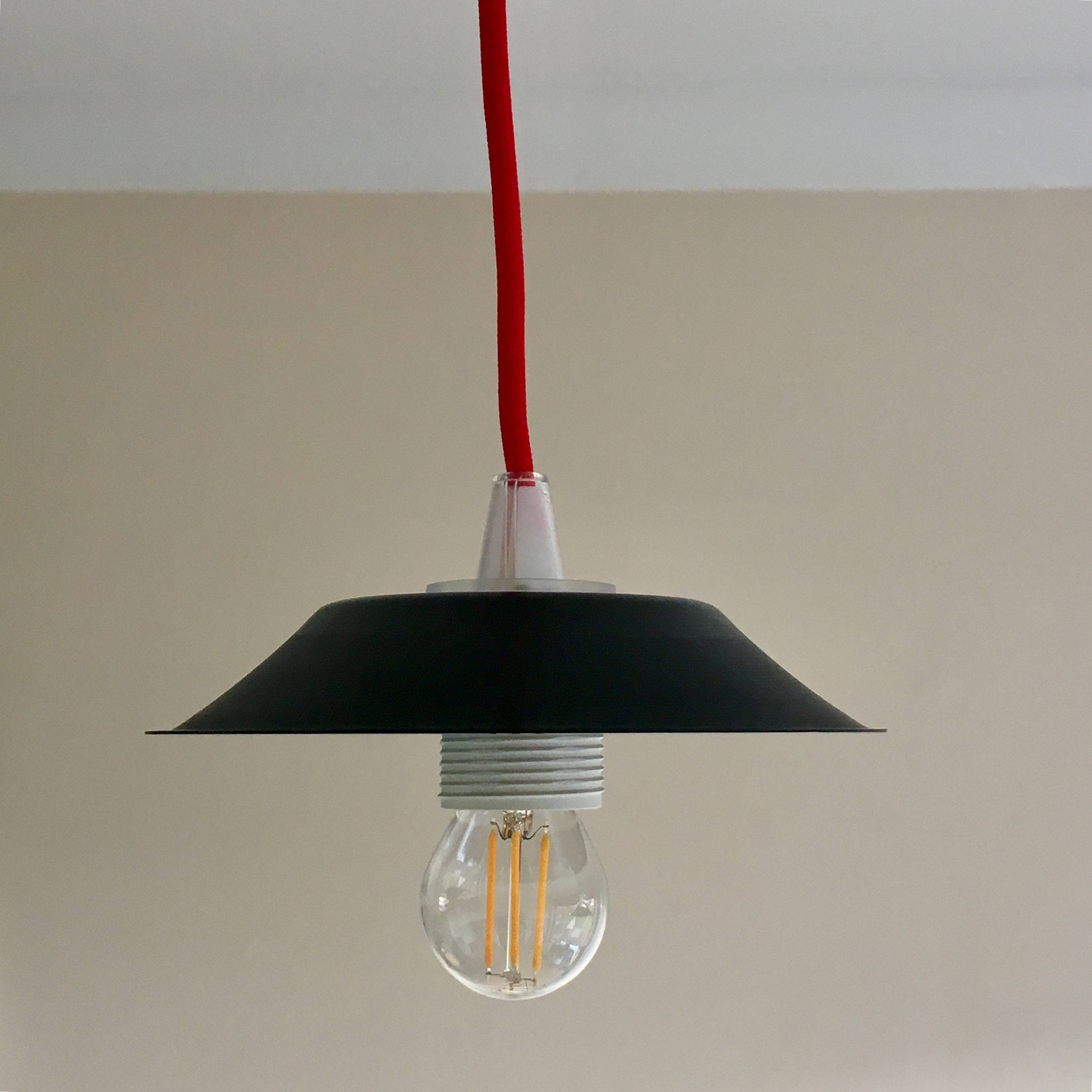 Retro Style Upcycled 7 Inch Single Vinyl Record Lamp in Shallow Depth ...