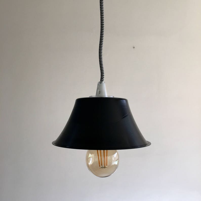 Retro Style Upcycled 7 Inch Single Vinyl Record Lamp in Medium Depth ...