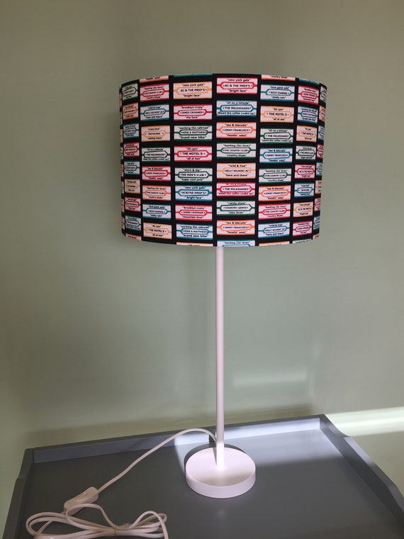 30 Cm Drum Jukebox Print Lampshade | Etsy