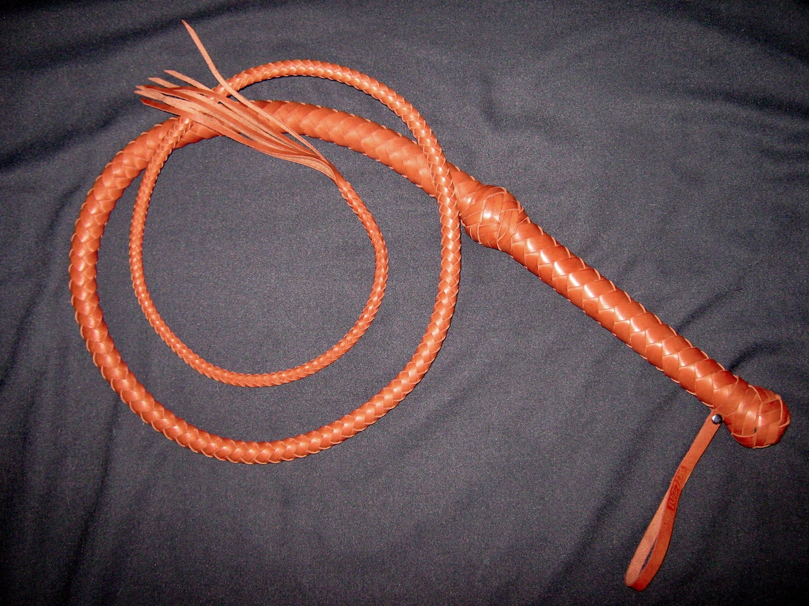 Leather Whip 200 Cm BDSM Whip. One-tailed Whip Leather BDSM | Etsy