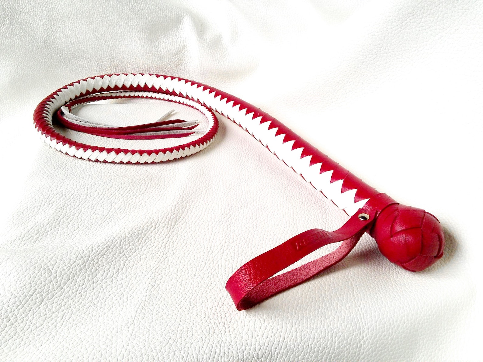 Leather whip One-tailed leather whip BDSM whip Leather whip | Etsy