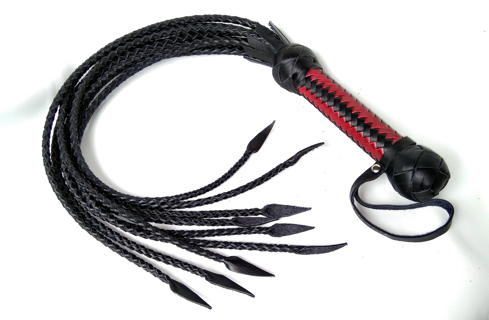 Cat of 9 Tails, BDSM Whip, Leather Whip, Leather BDSM Riding Crop - Etsy