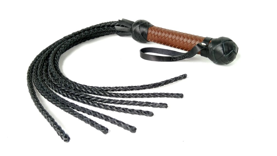 BDSM Peitsche Flogger Peitsche Katze 7 Tails Lederpeitsche - Etsy.de